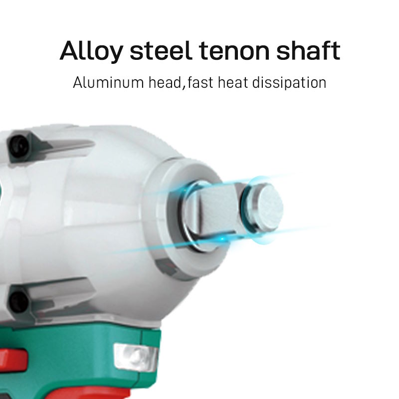 DCA 20V Brushless Impact Wrench 298nm Kit With 4.0Ah*2 & Charger | Altiven Power Tools